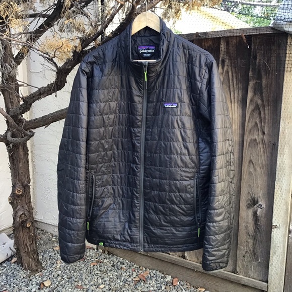 Patagonia | Jackets & Coats | Patagonia Nano Puff Jacket Black ...